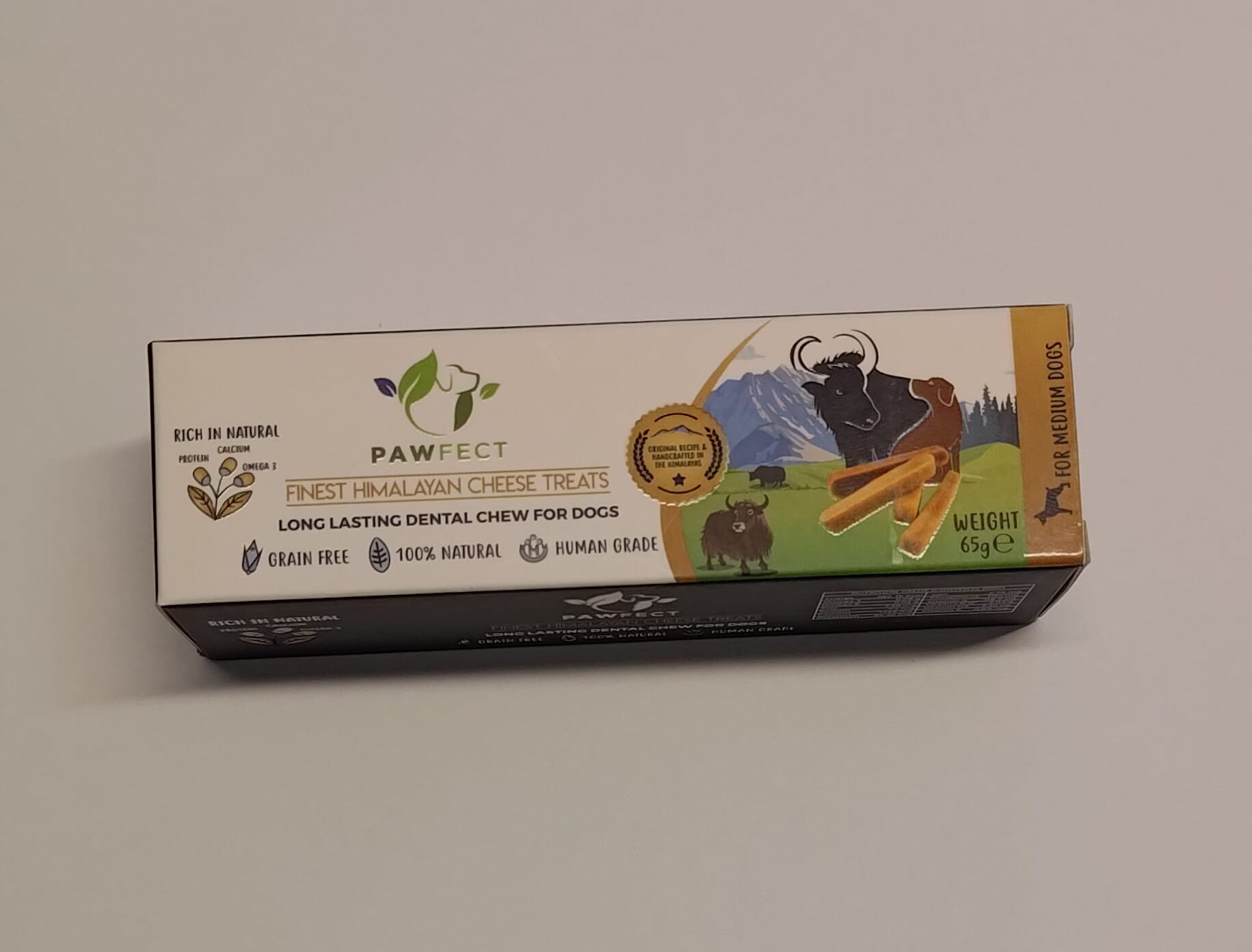 Himalayan Cheese Bone, medium, single - Morene Produkter